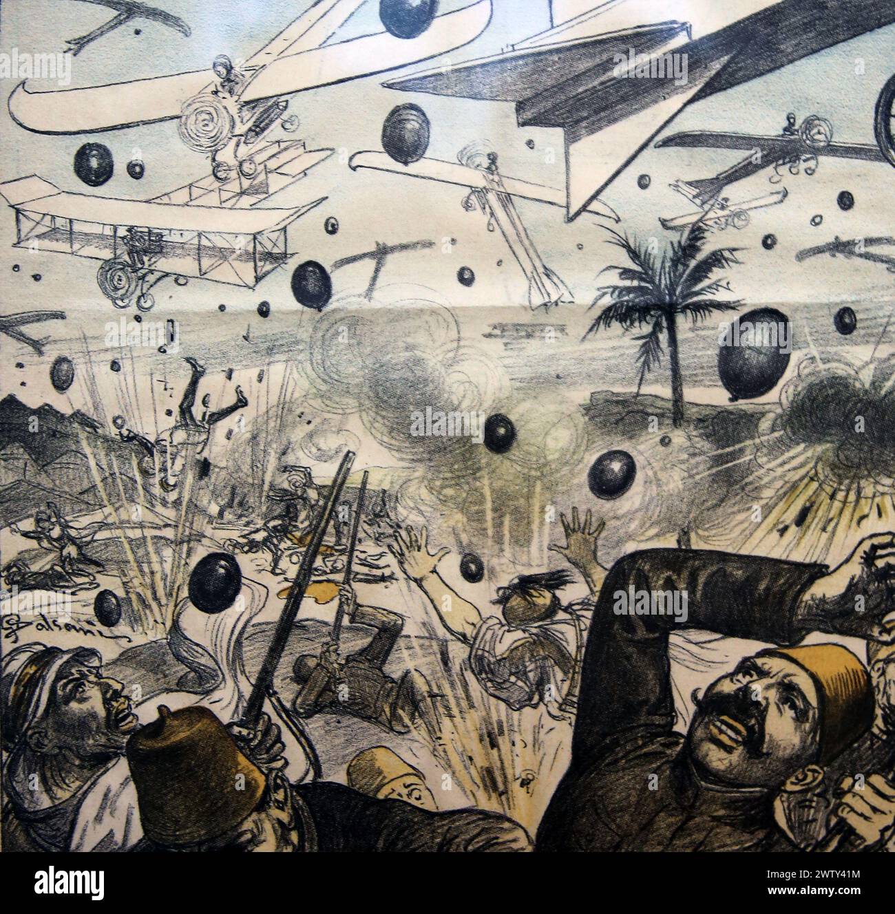 Kingdom of Italy. Colonialism in Africa. Italians and Englishmen in ...