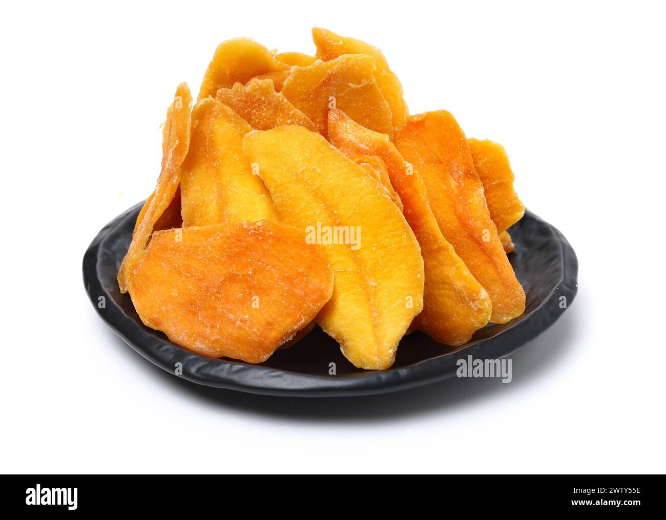 Dry sweet yellow mango Cut Out Stock Images & Pictures - Alamy