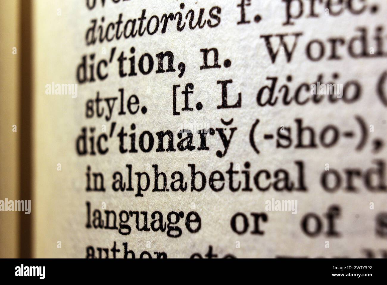 The oxford word hi-res stock photography and images - Alamy