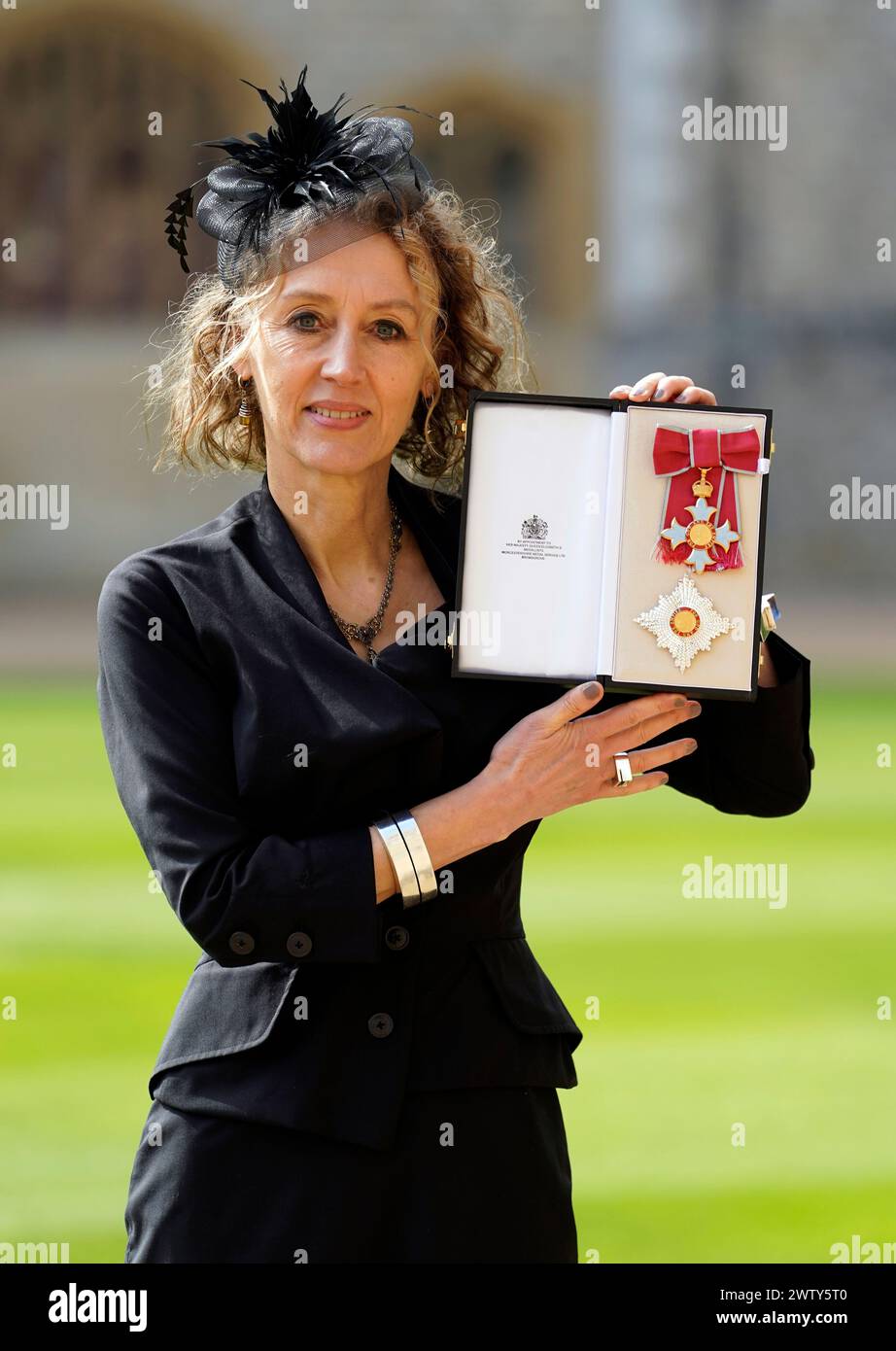 Dame jennifer dixon after being made a dame commander of the british ...