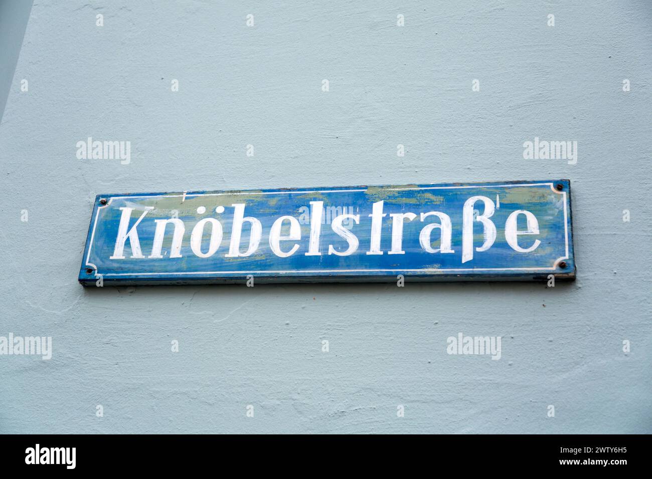 Munich, Germany - December 26, 2021: Street sign in Munich, Bavaria ...