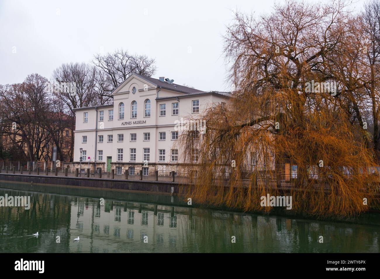 Munich, Germany - DEC 26, 2021: The Alpine Museum in Munich, run by the ...