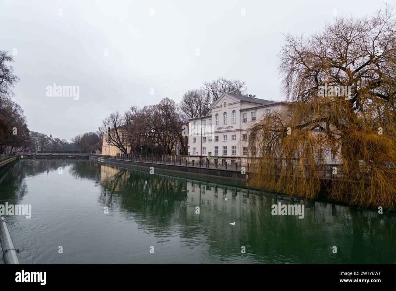 Munich, Germany - DEC 26, 2021: The Alpine Museum in Munich, run by the ...