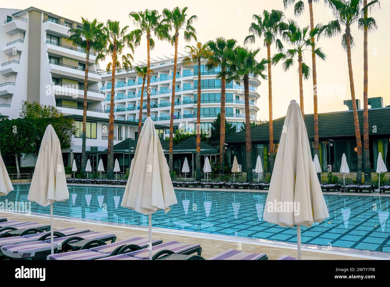 Hotel complex in Antalya.Turkey Stock Photo - Alamy