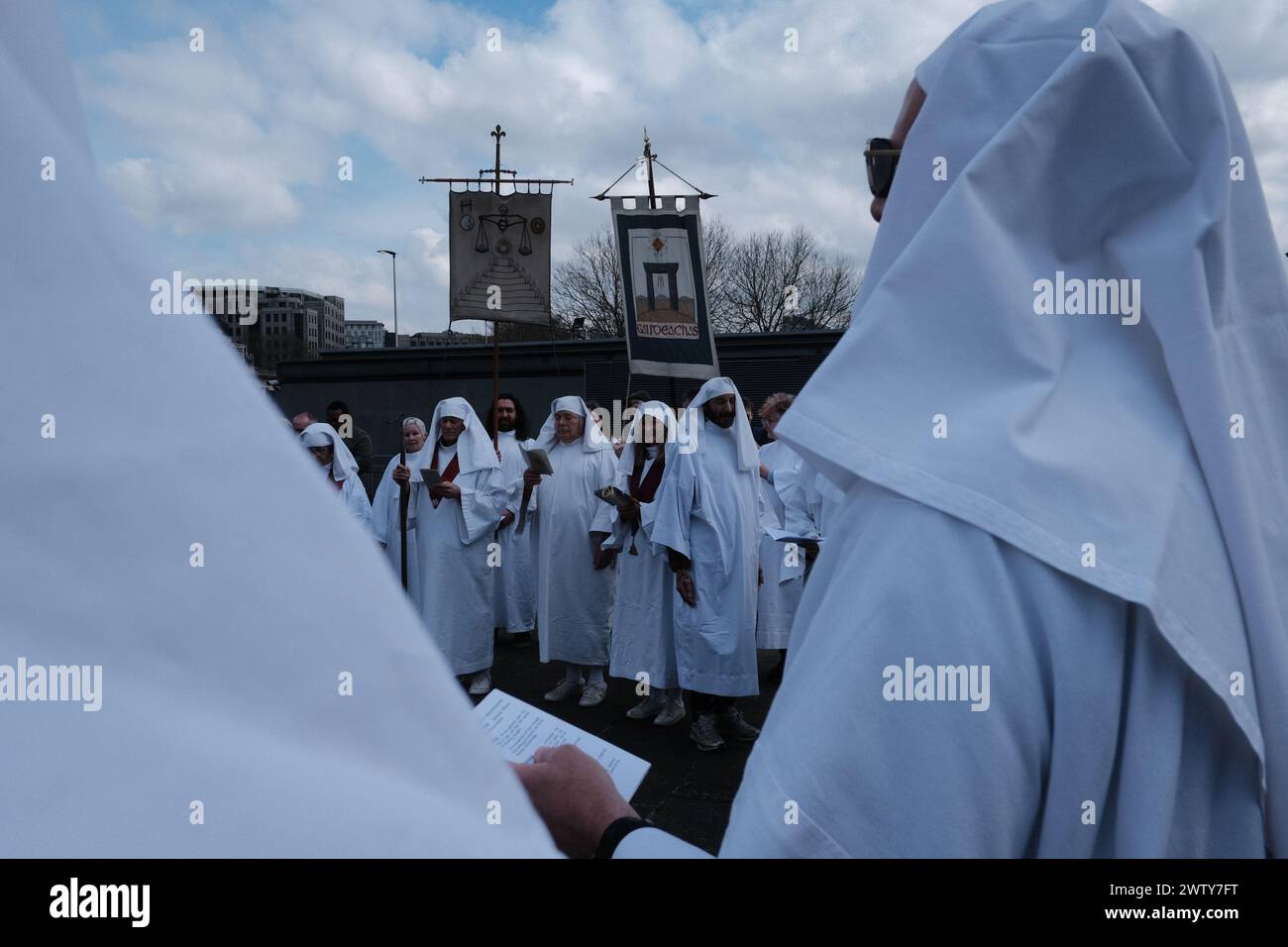 London, UK. 20th Mar, 2024. In a celebration of the changing seasons ...