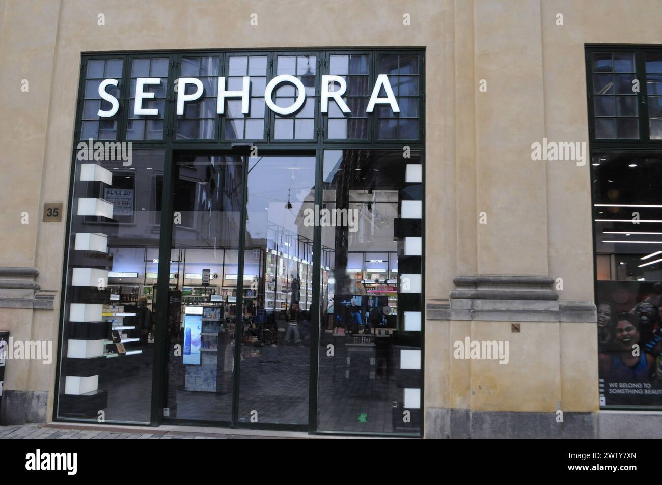 Copenhagen, Denmark /20 March 2024/Sephora store on kobmagergade in ...