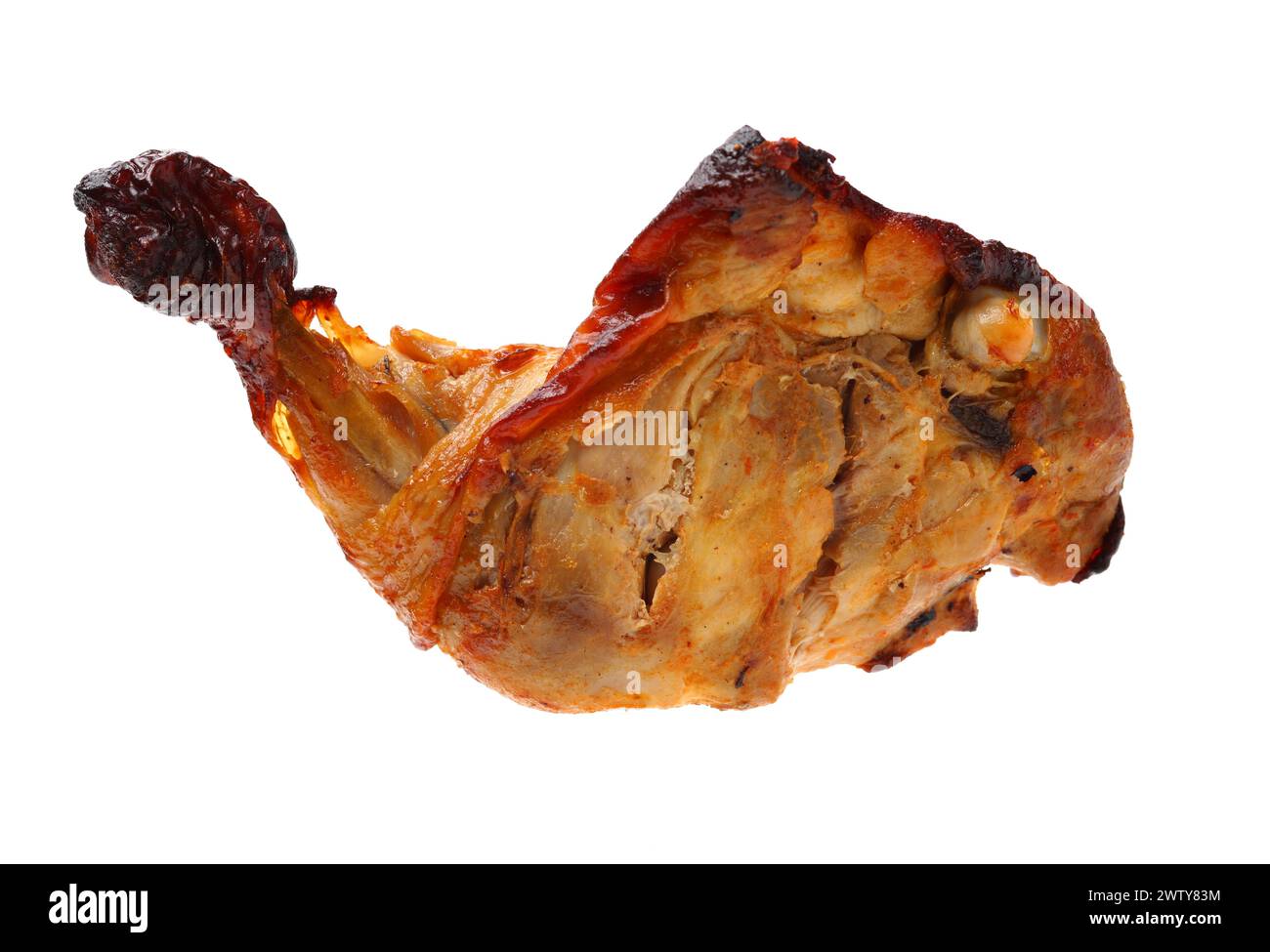 Barbecued chicken leg hi-res stock photography and images - Alamy