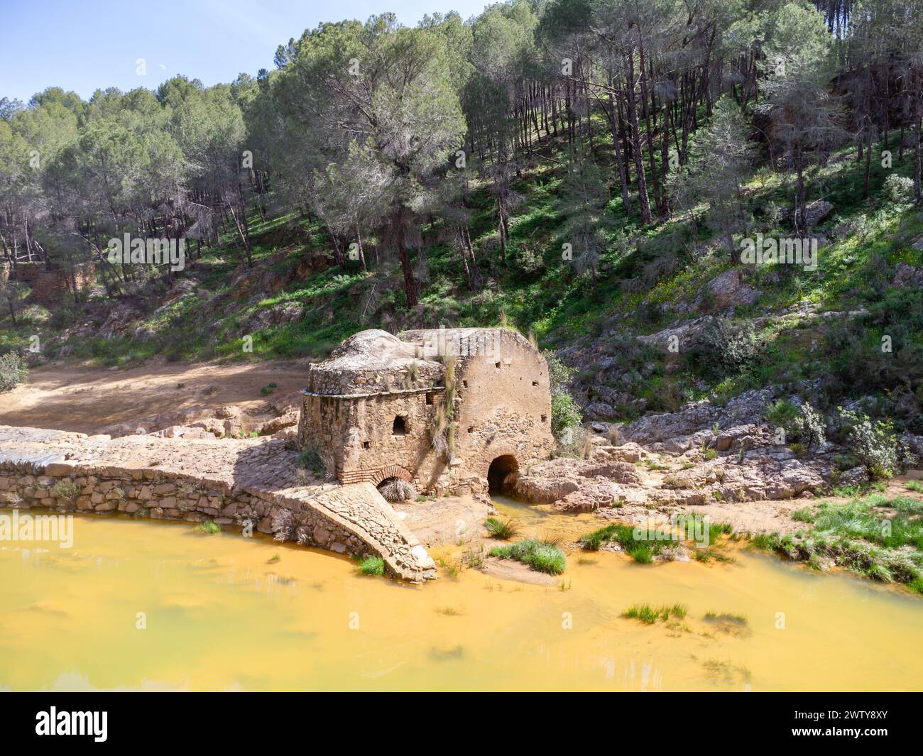 View from old watermill hi-res stock photography and images - Alamy