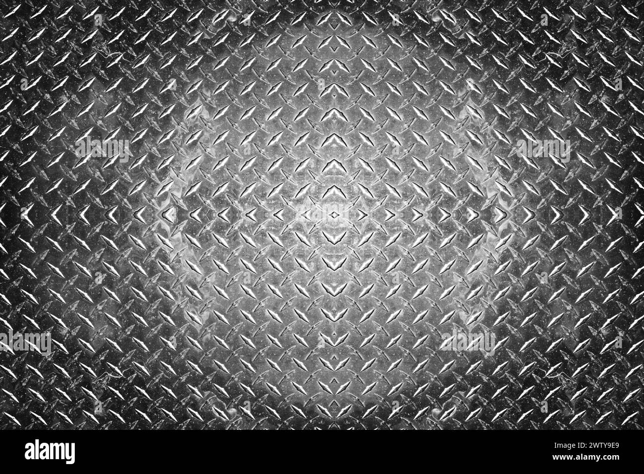 Diamond, metal wall and abstract background with pattern, design or ...