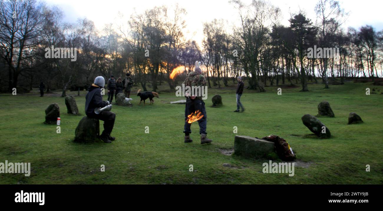 22/12/11...After camping at the sacred pagan site over-night, Paul ...