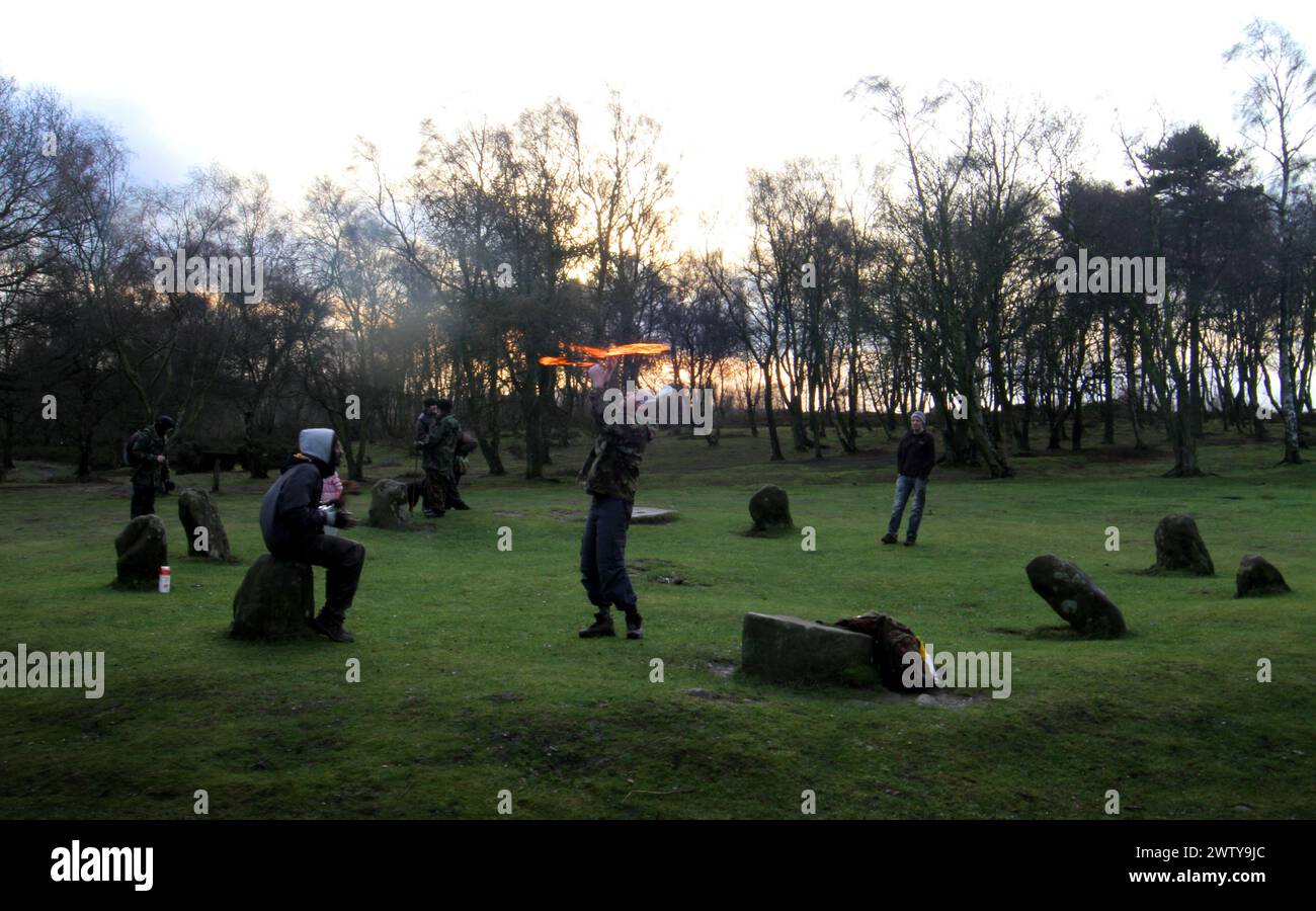 22/12/11...After camping at the sacred pagan site over-night, Paul ...