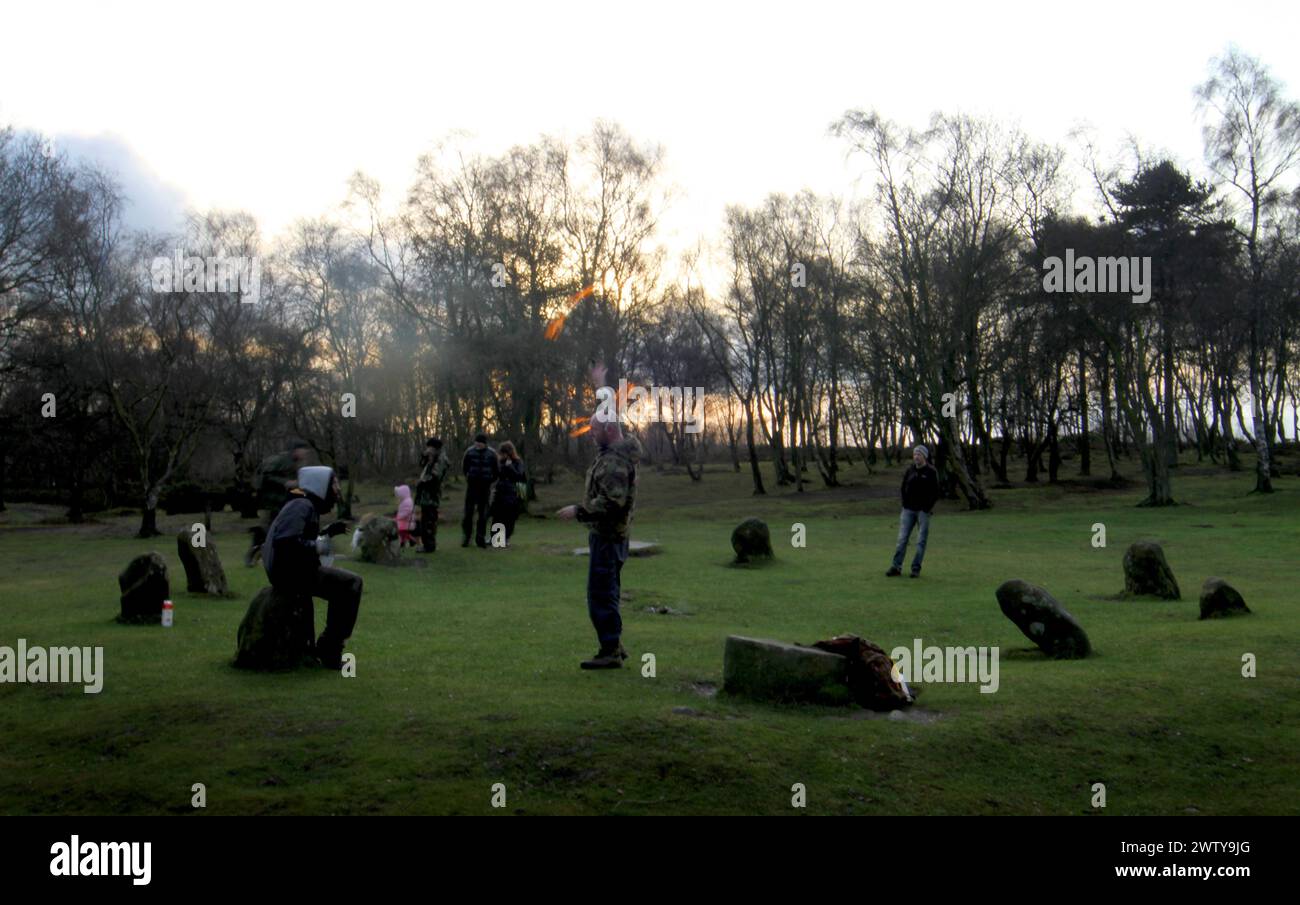 22/12/11...After camping at the sacred pagan site over-night, Paul ...