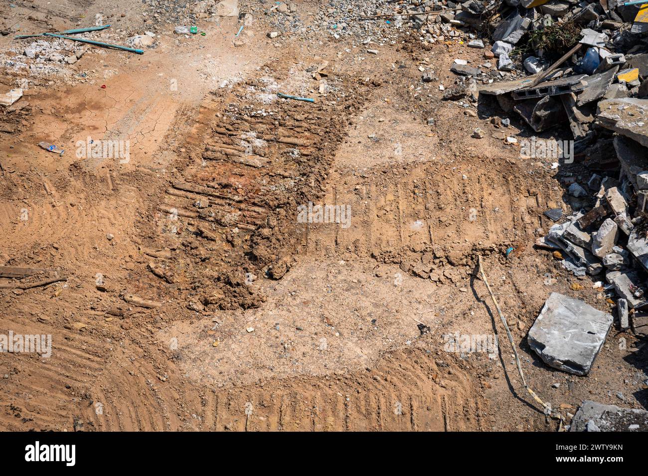 Bulldozers marks hi-res stock photography and images - Alamy