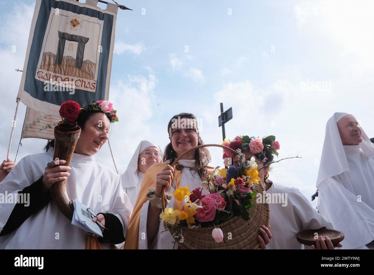 In a celebration of the changing seasons, the Druid Order gathers at ...