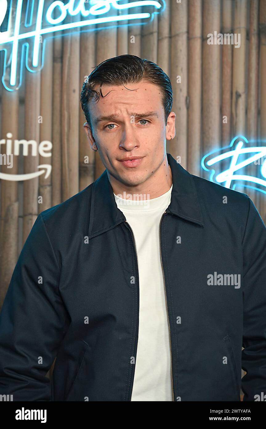 Beau Minniear attends the New York Premiere of "Roadhouse" at Jazz at ...