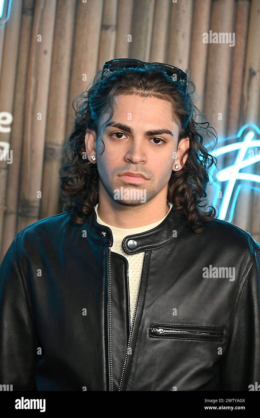 Zachary Quintero attends the New York Premiere of "Roadhouse" at Jazz ...