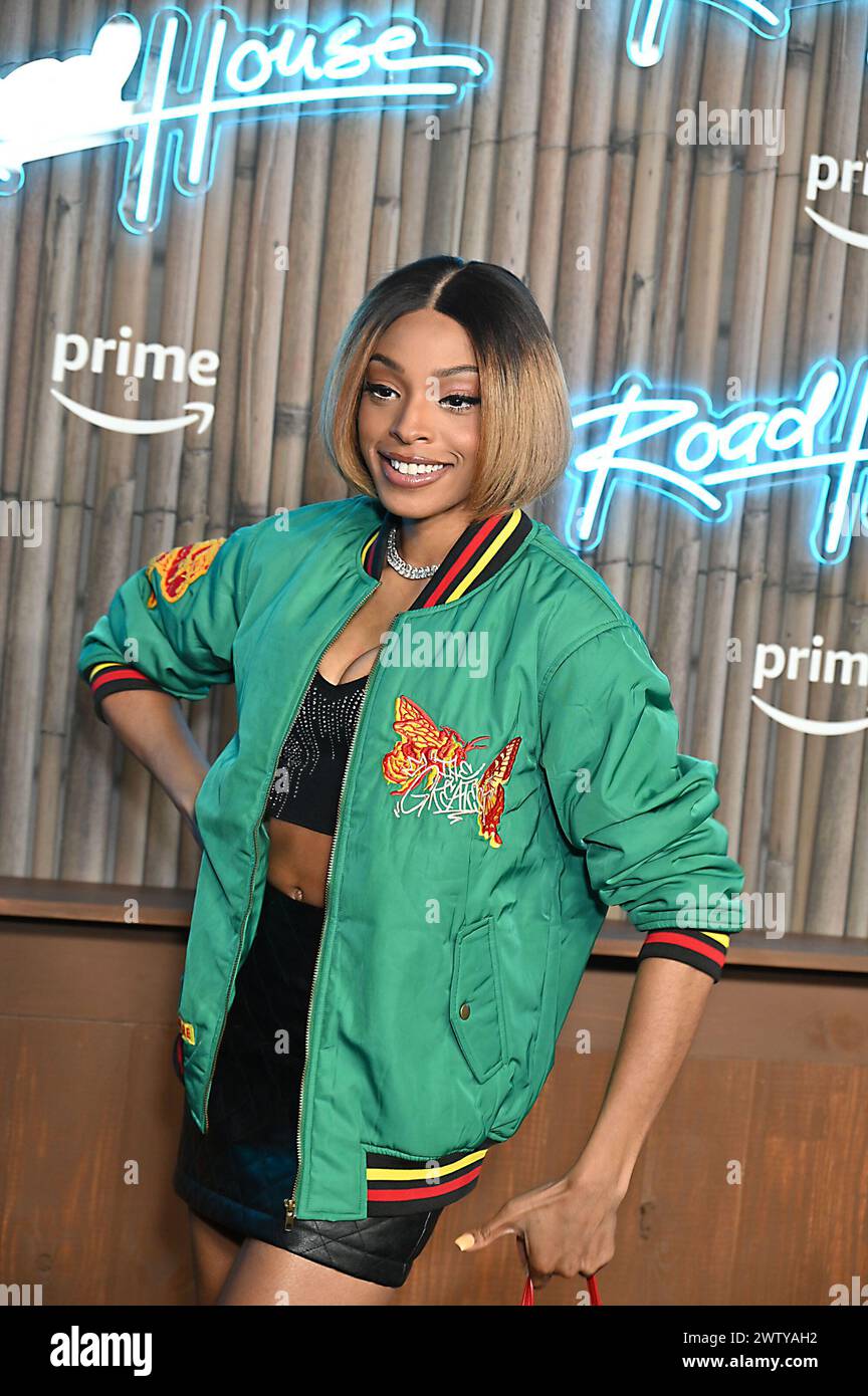 Jamila Mustafa attends the New York Premiere of "Roadhouse" at Jazz at ...