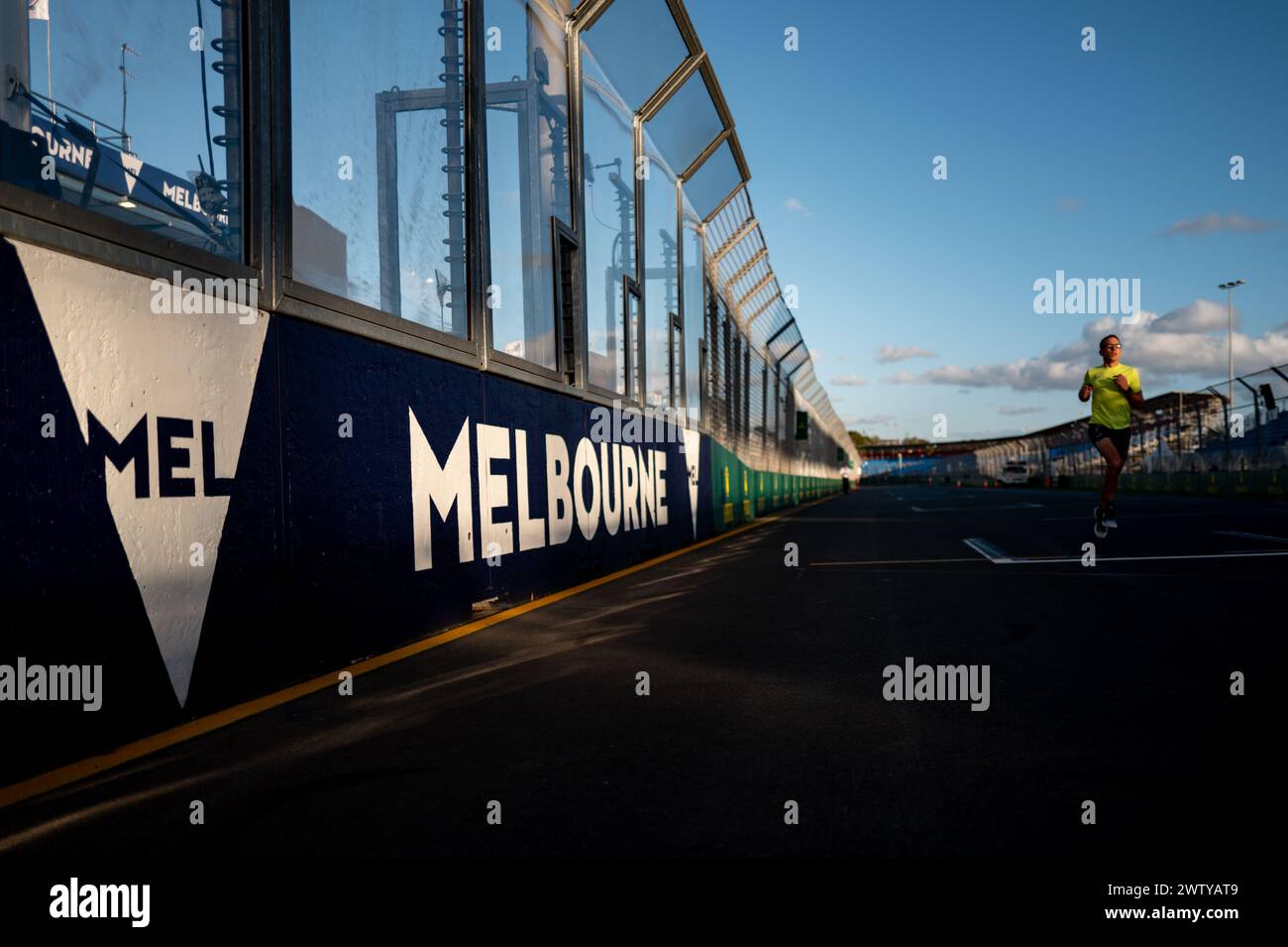 Albert Park Grand Prix Circuit, 20 March 2024: A general view of the ...