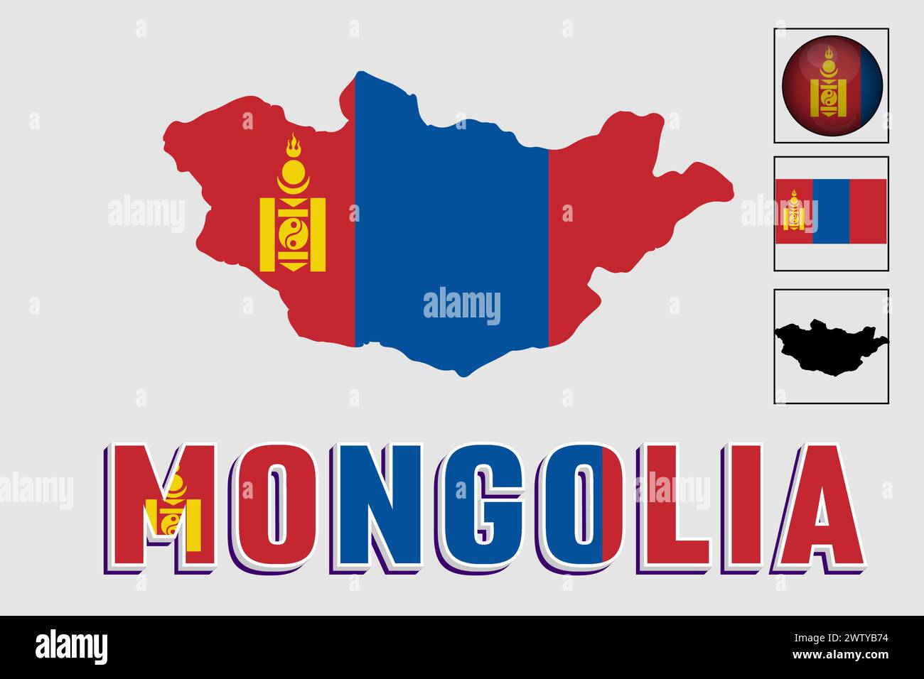 Mongolia Stock Vector Images - Alamy