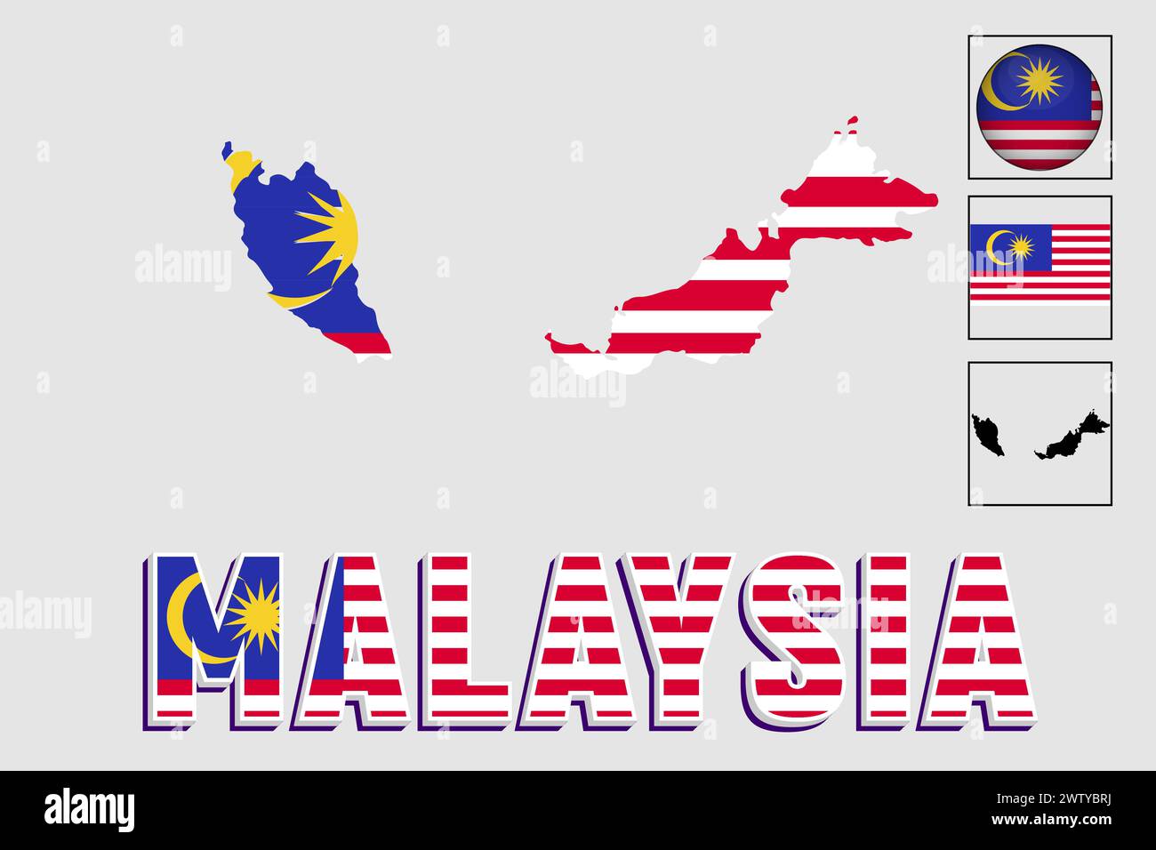 Malaysian travel Stock Vector Images - Alamy