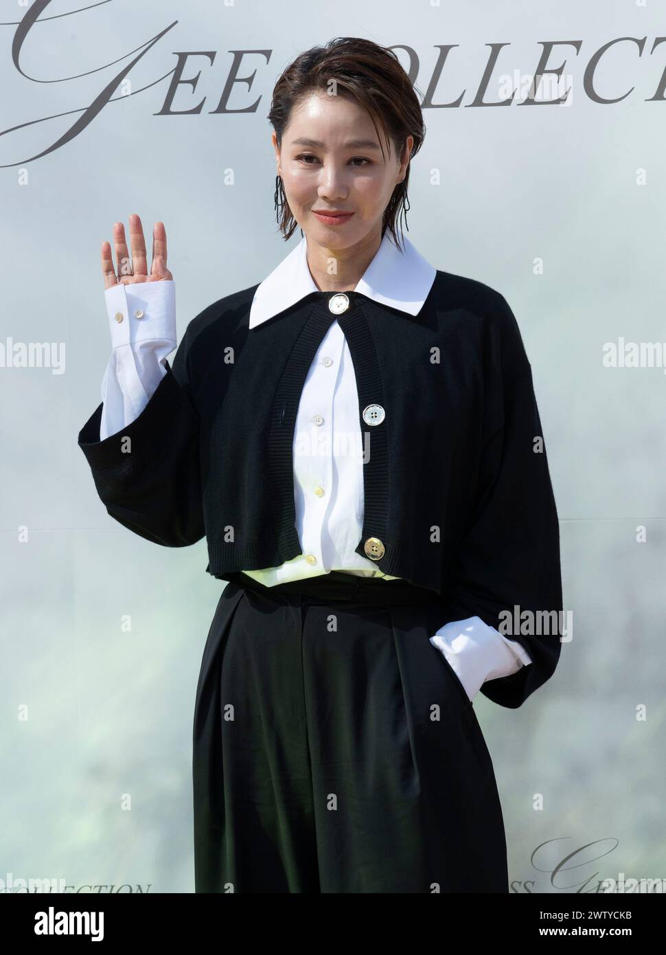 Seoul, South Korea. 20th Mar, 2024. South Korean actress Kim Sung-ryung, attends a photocall for ...