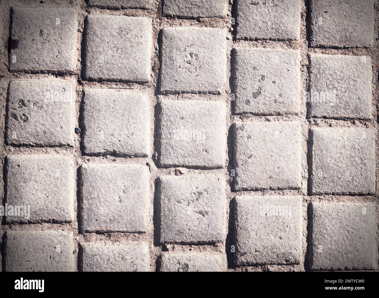 Ground, cement and pattern with sunshine, texture and concrete with ...