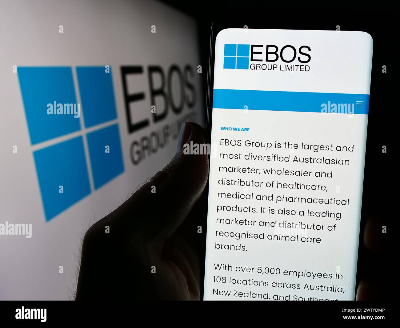 Ebos group logo hi-res stock photography and images - Alamy