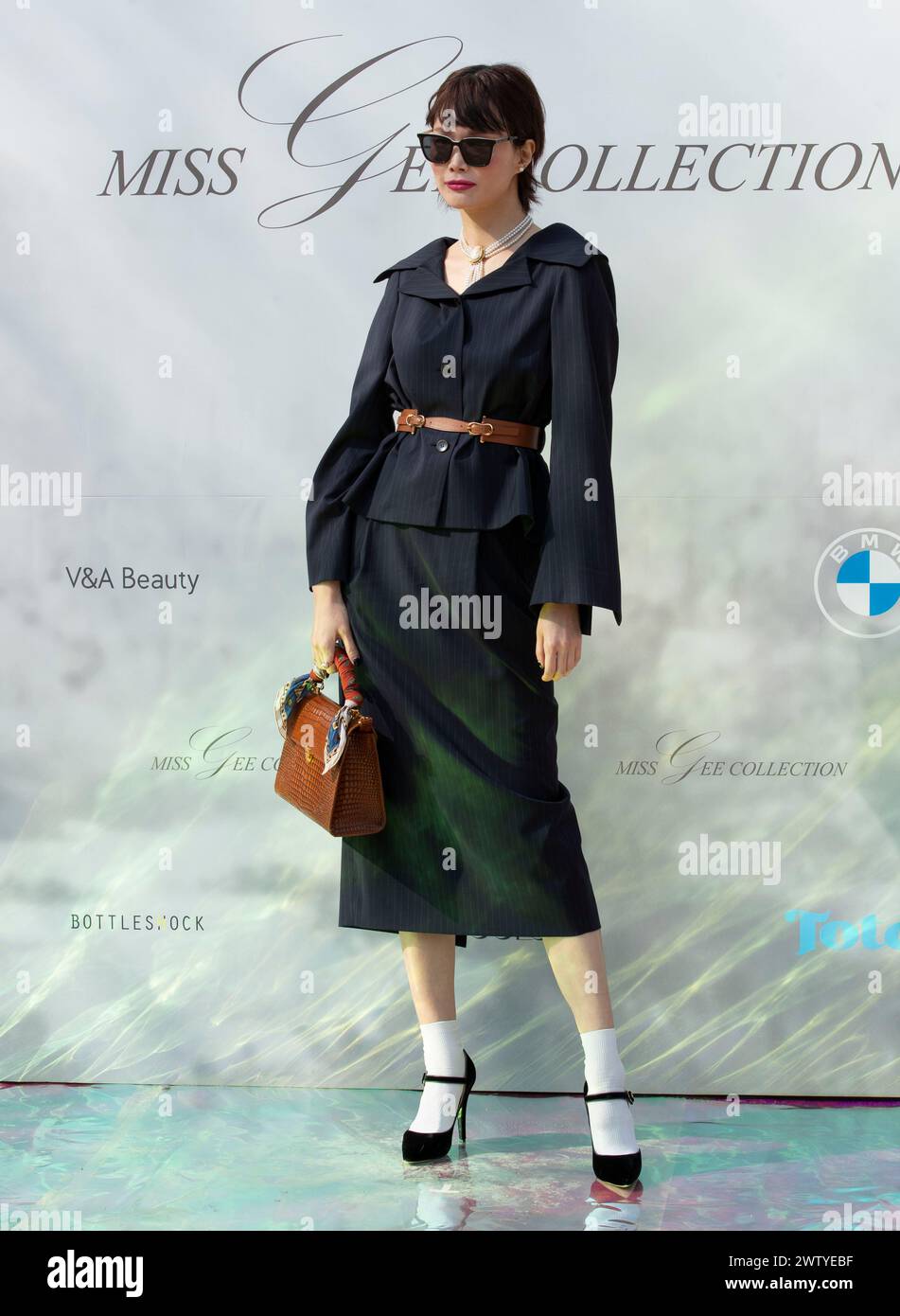 20 March 2024 – Seoul, South Korea: South Korean model Song Kyung-a, attends a photocall for the ...