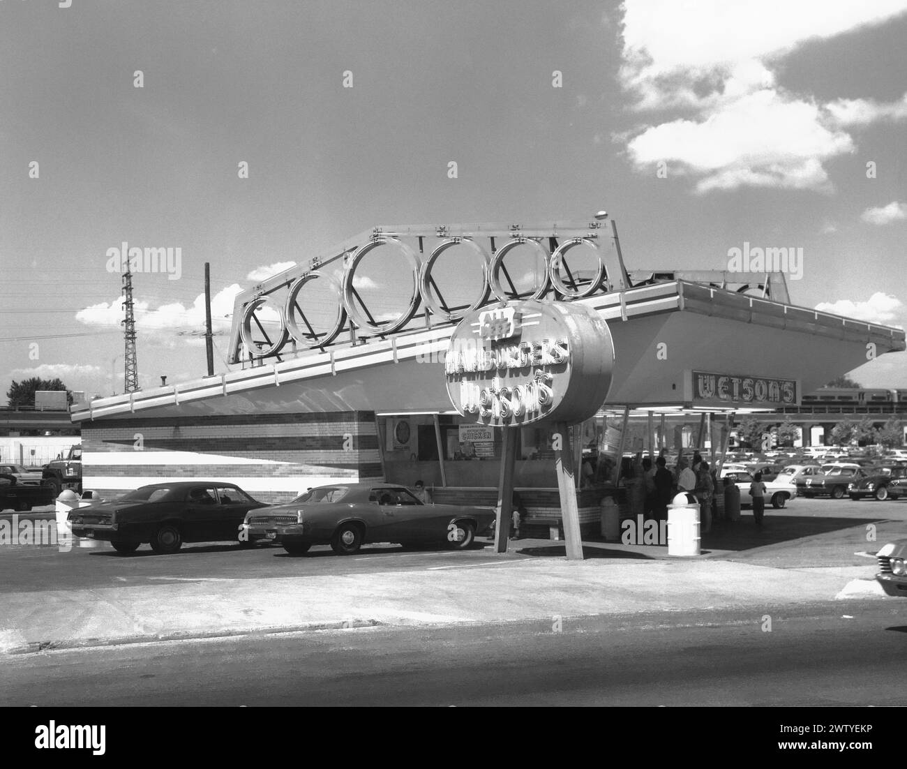 Classic american food Black and White Stock Photos & Images - Alamy