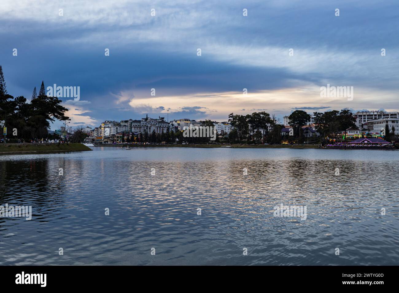 The city of Da Lat in Vietnam Stock Photo - Alamy