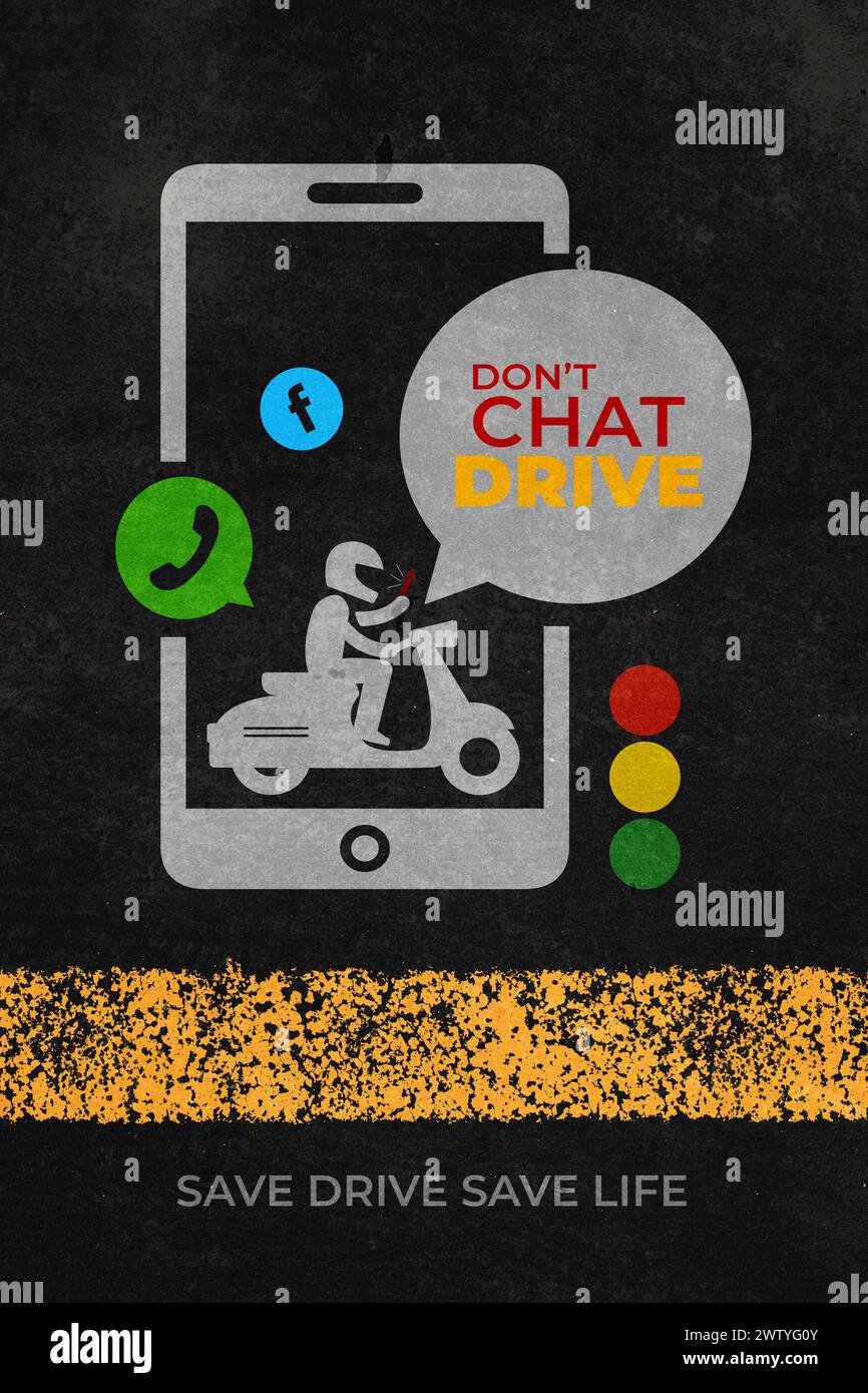 Safe driving poster hi-res stock photography and images - Alamy