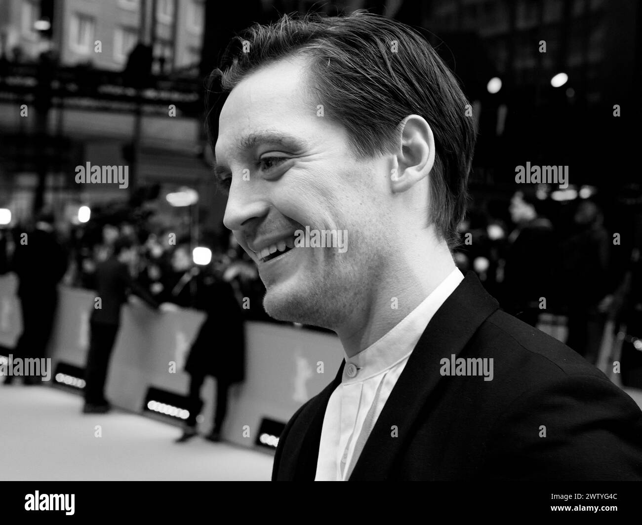 Actor and musician jonas nay seen at berlinale hi-res stock photography ...