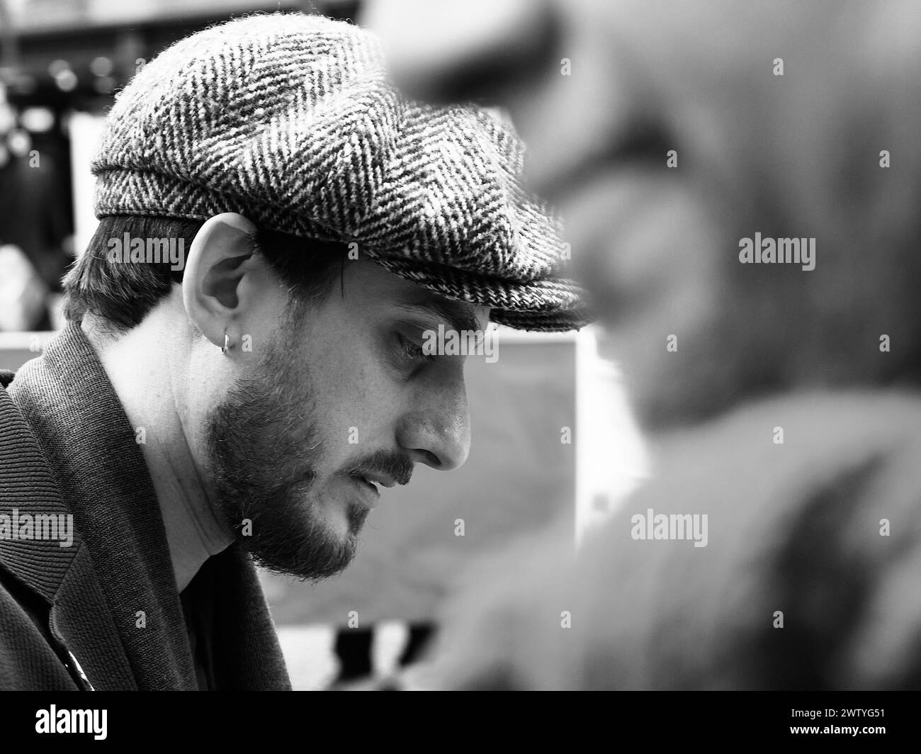 Actor luca marinelli seen at berlinale hi-res stock photography and ...