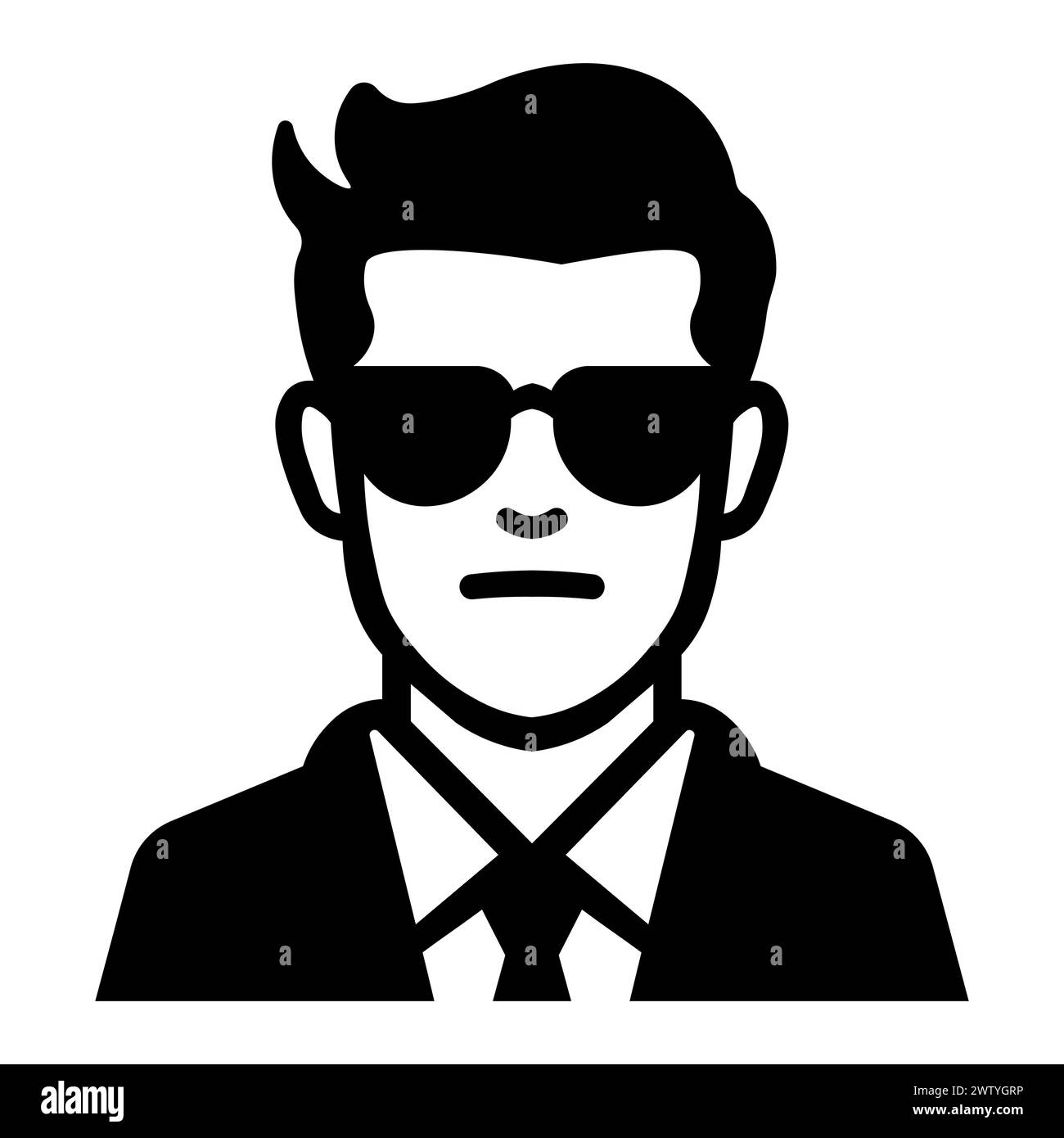 Spy black white hi-res stock photography and images - Alamy