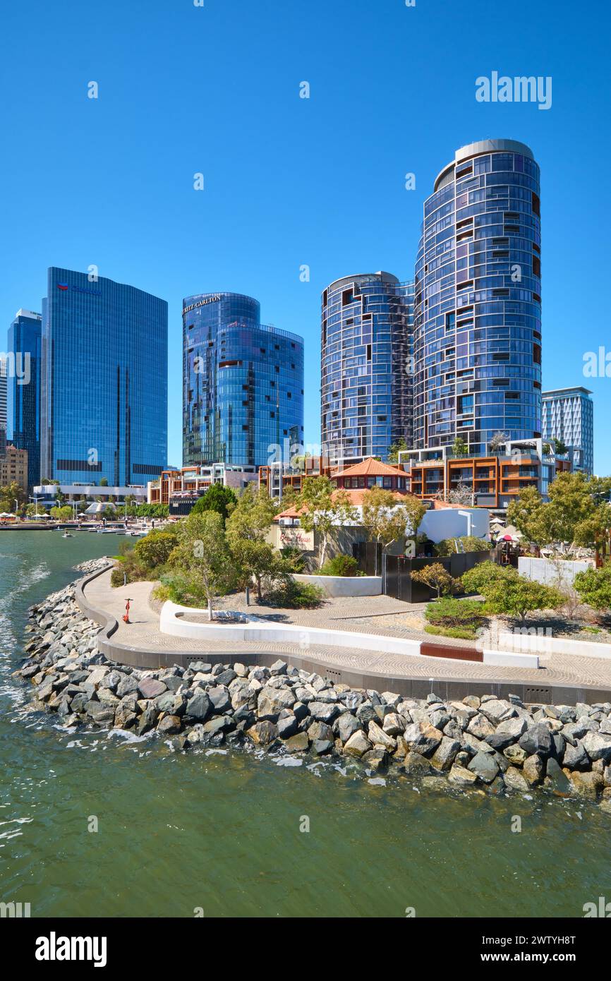 The Chevron headquarters, The Ritz Carlton and The Towers at Elizabeth ...