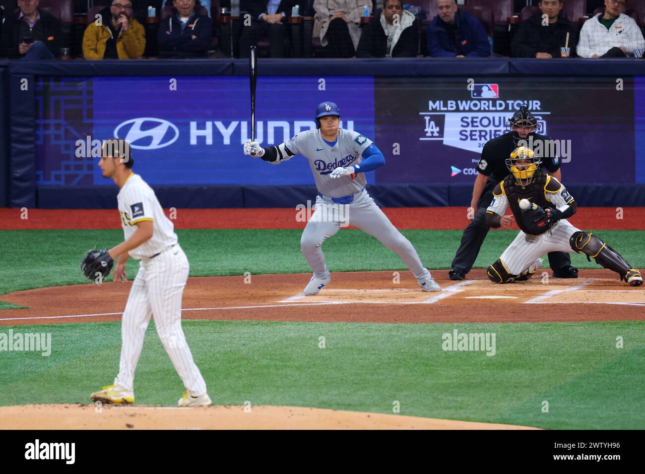 Gocheok Sky Dome Seoul South Korea 20th Mar 2024 L R Yu Darvish
