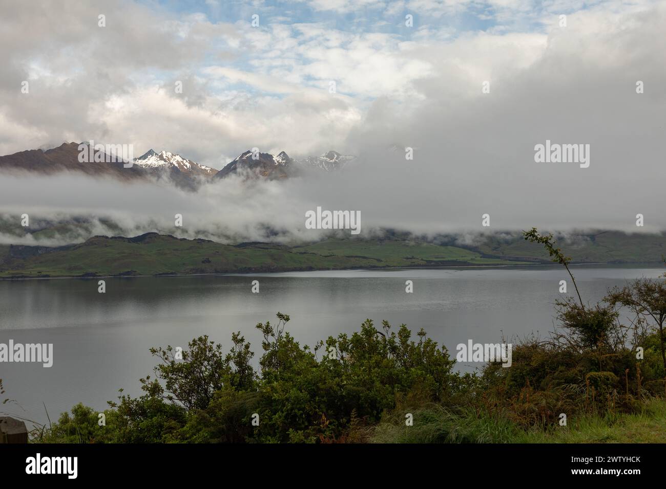 Mount Aspiring national park in southern New Zealand is seen across the ...