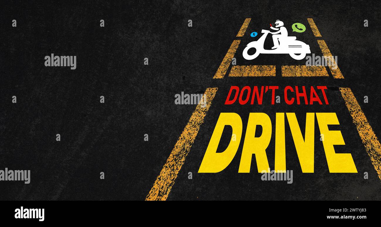 Dont chat drive hi-res stock photography and images - Alamy