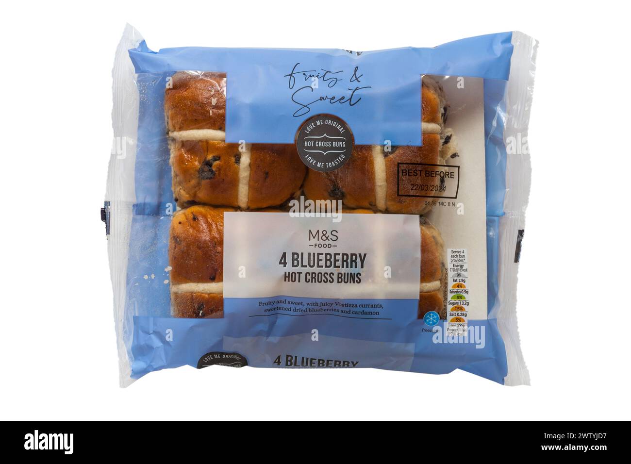 Blueberry bun hi-res stock photography and images - Alamy