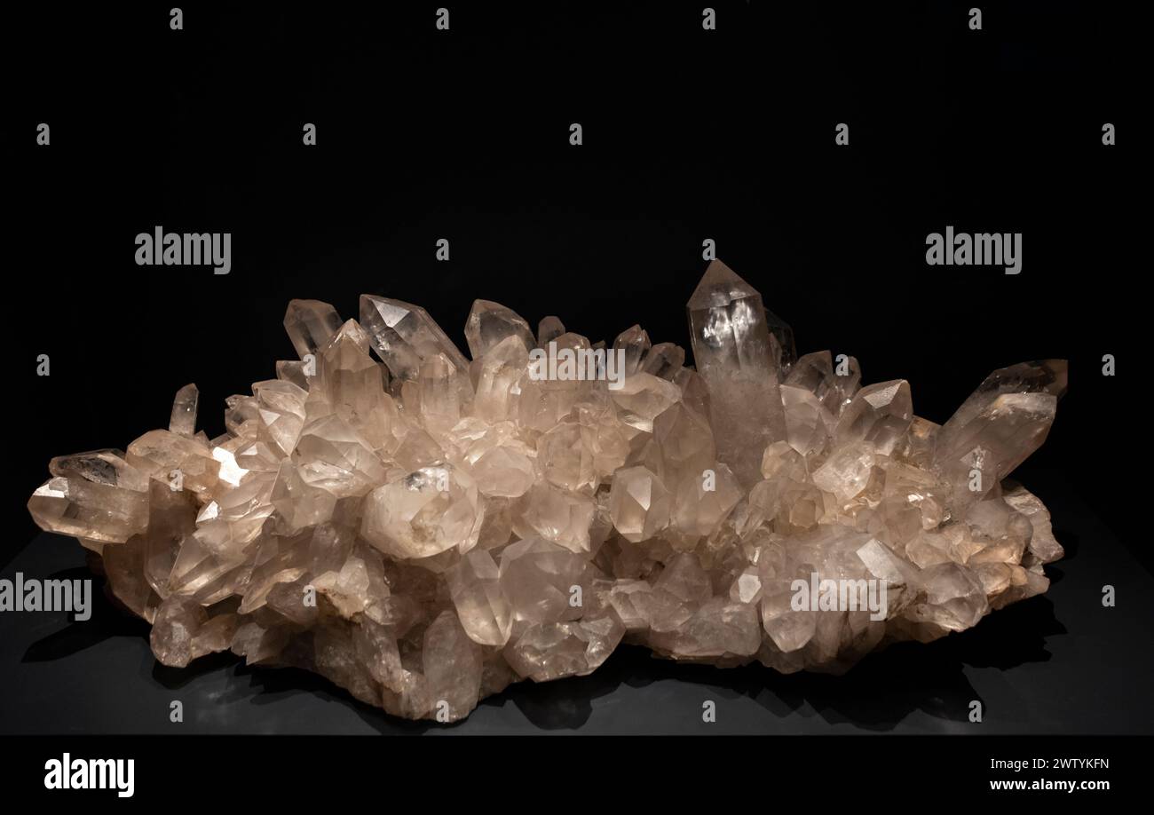 Quartz is known as the stone of power Stock Photo - Alamy