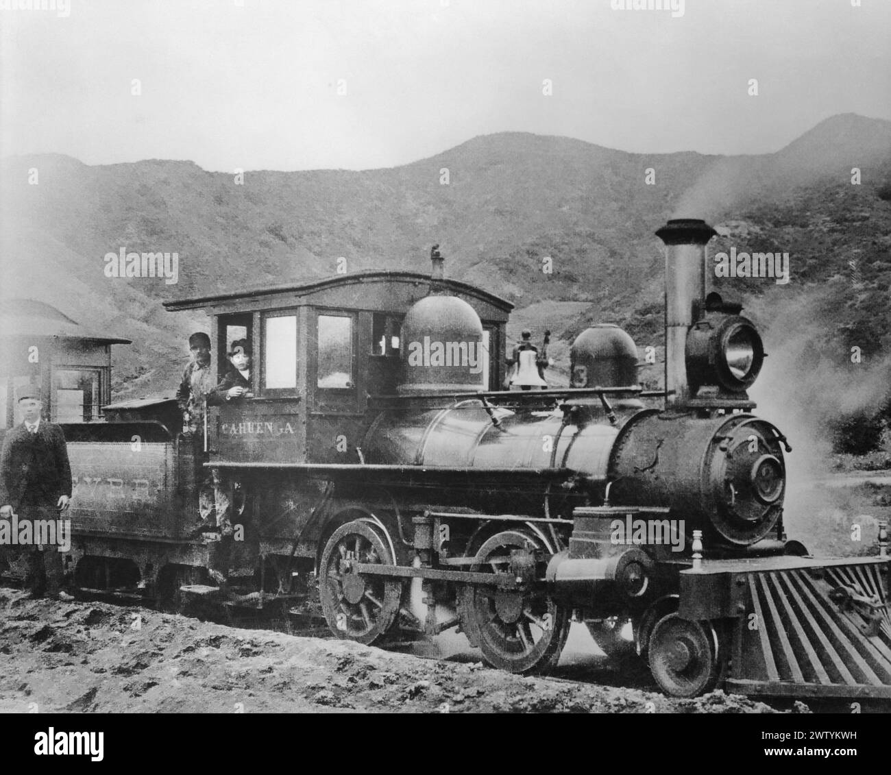 Old time locomotive hi-res stock photography and images - Alamy