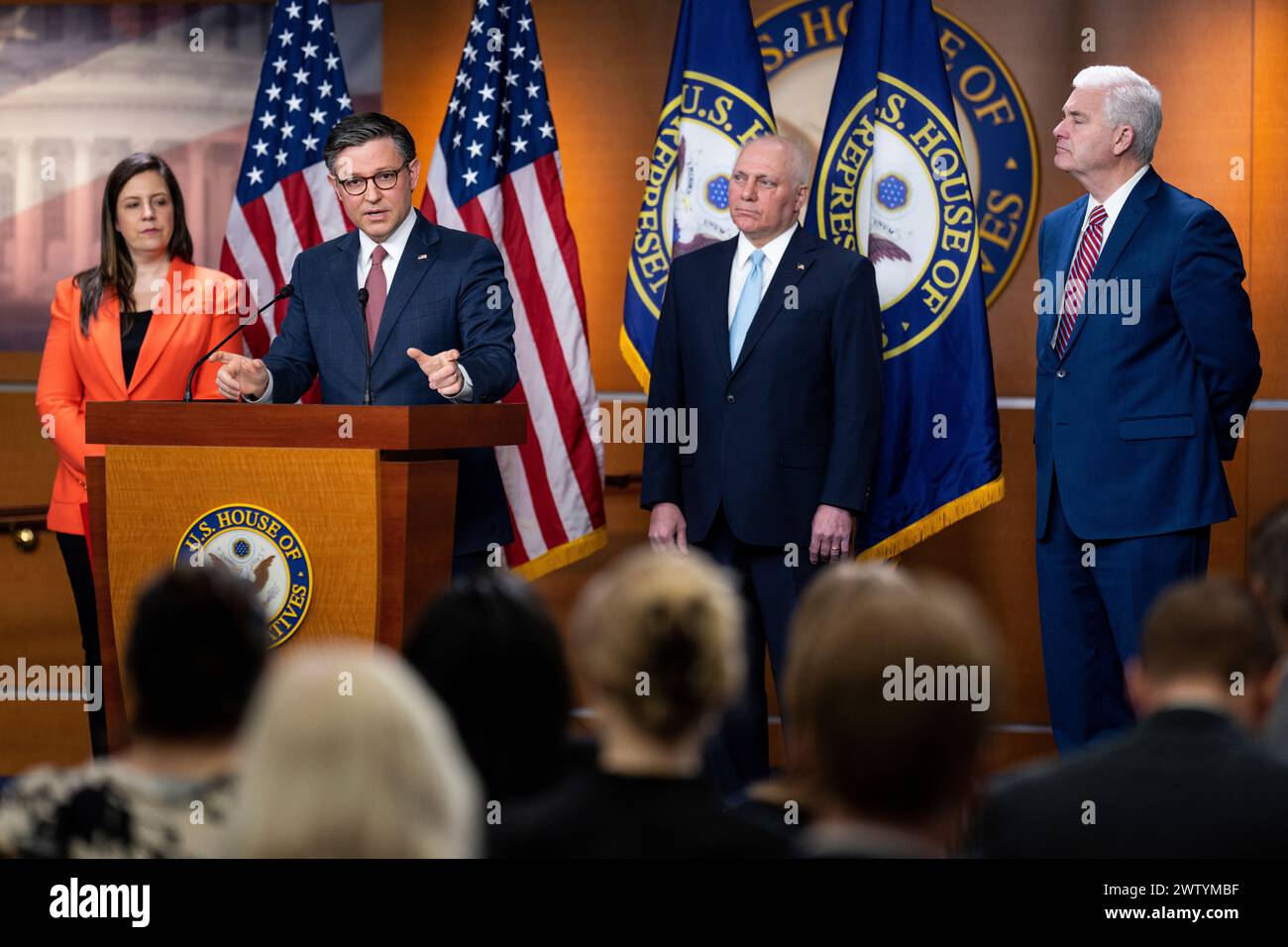 WASHINGTON - MARCH 20: House Republican leadership from left ...