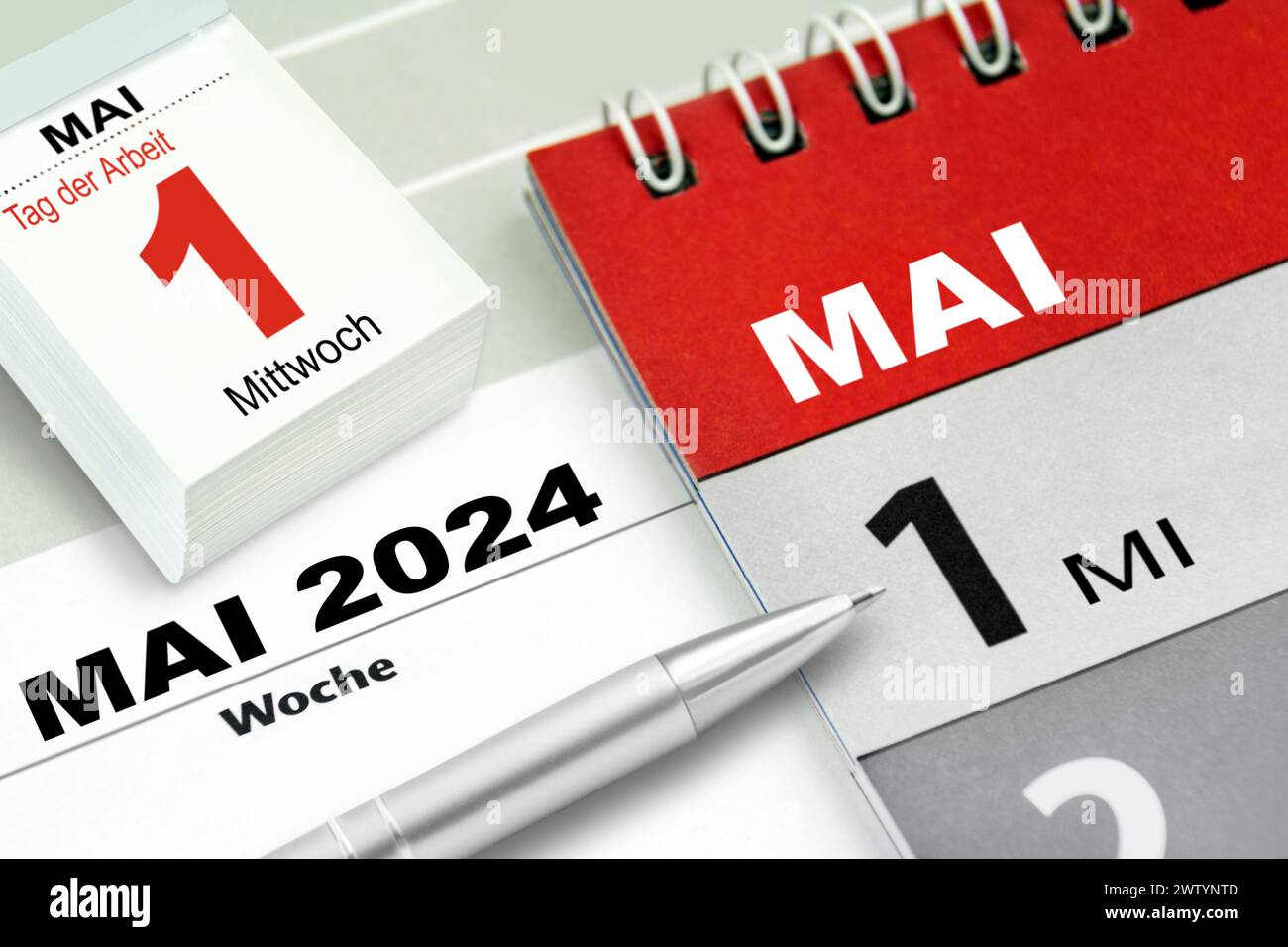 2024 kalender hi-res stock photography and images - Alamy