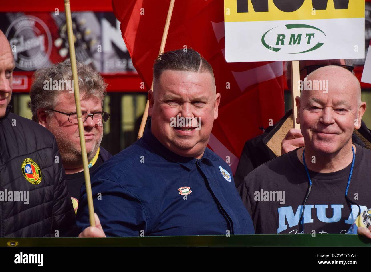 London, England, UK. 20th Mar, 2024. ALEX GORDON (centre), President of ...
