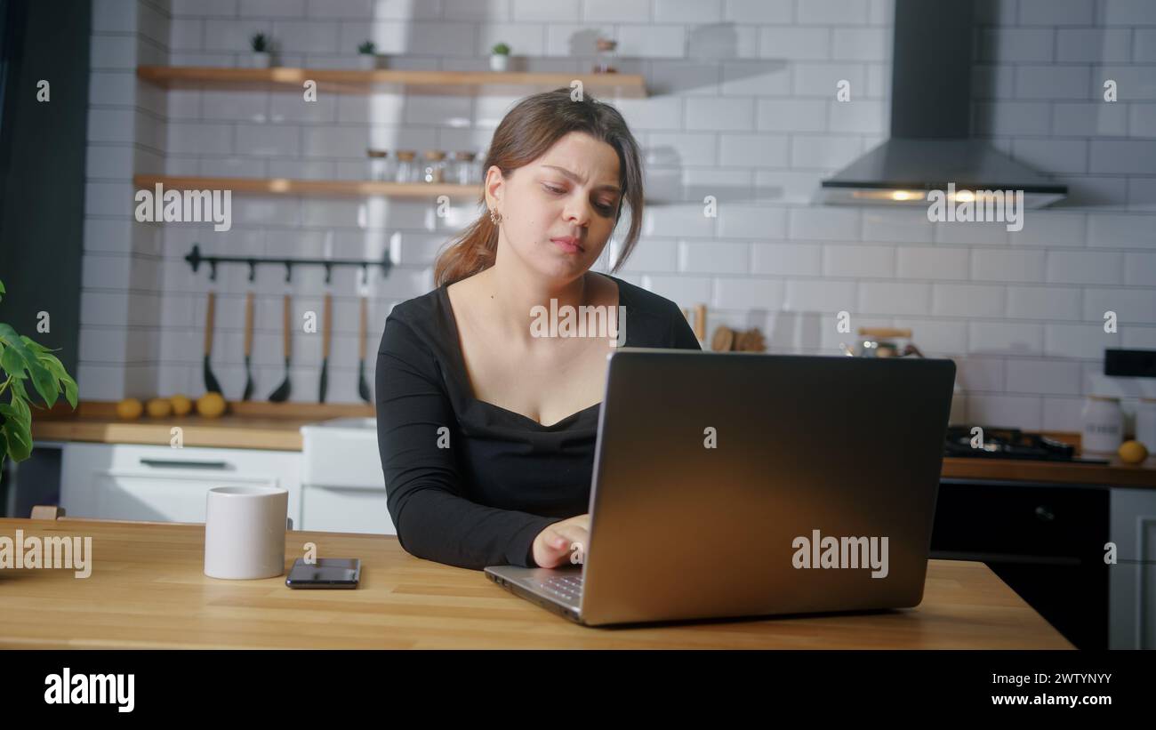 Woman receives information using hi-res stock photography and images ...