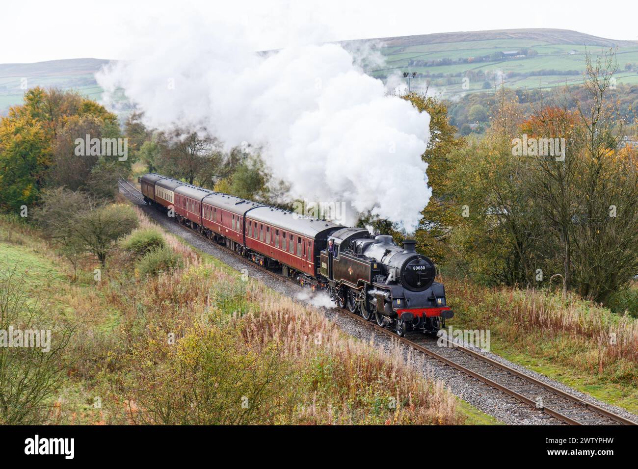 Standard tank steam locomotive hi-res stock photography and images - Alamy