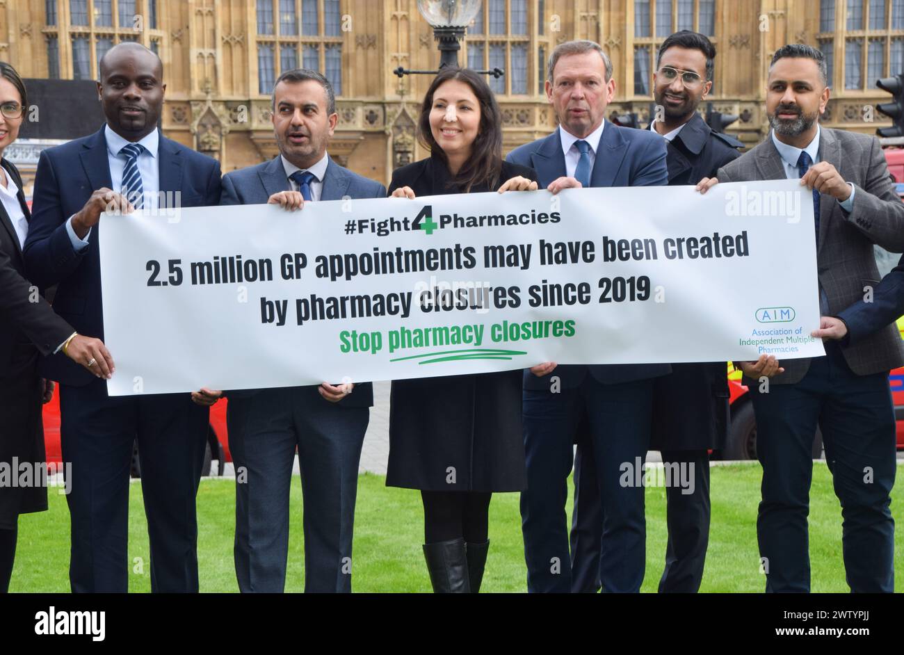 London, England, UK. 20th Mar, 2024. Campaigners from the Association ...