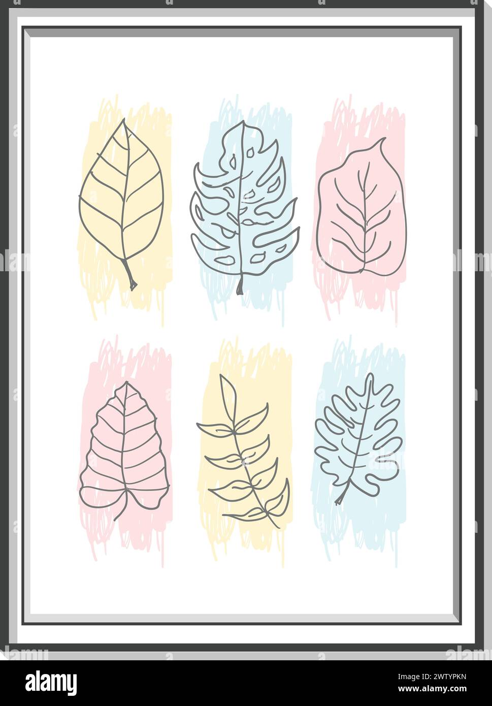 Bohemian wall frame Cut Out Stock Images & Pictures - Alamy