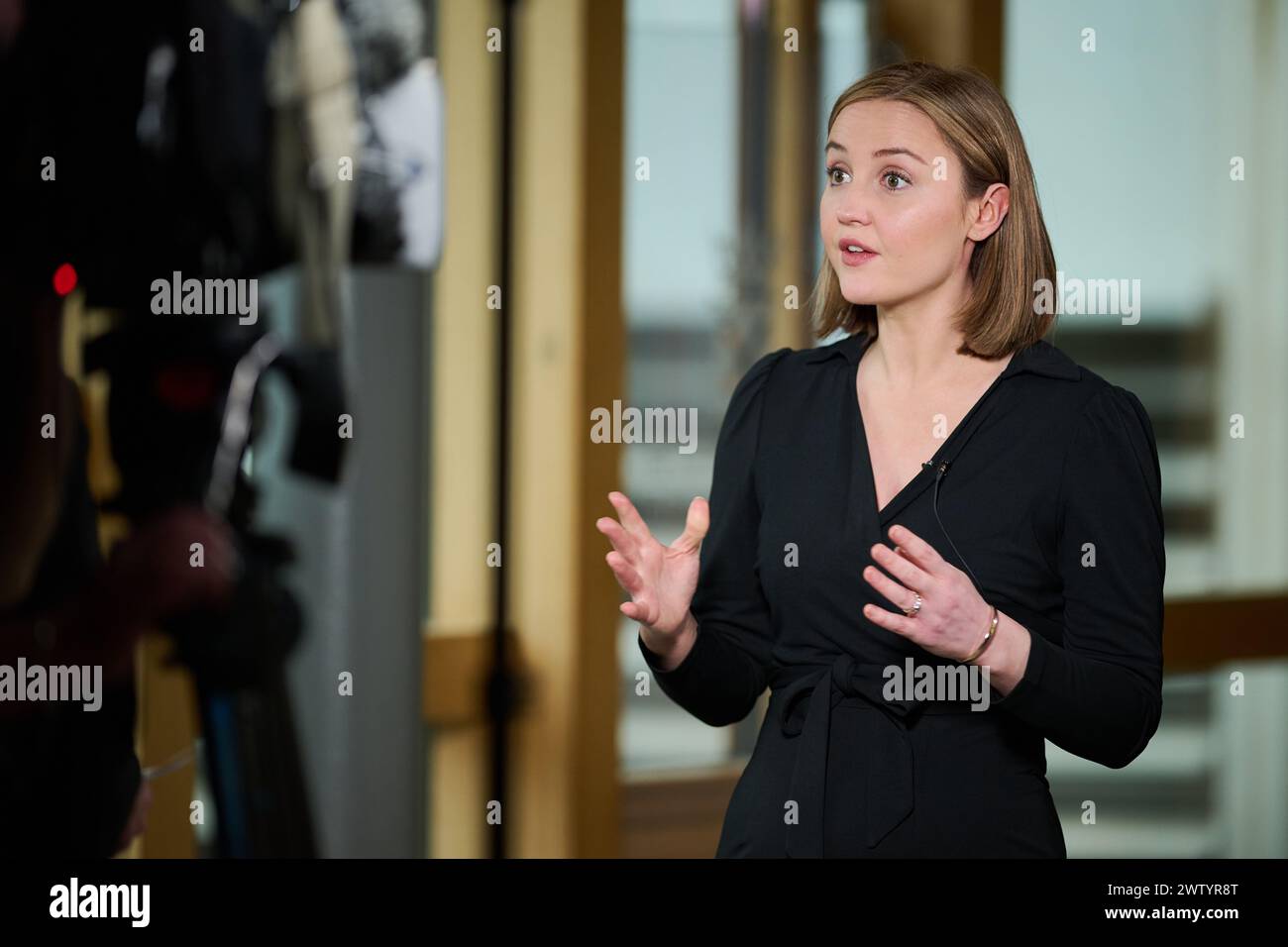 Edinburgh Scotland, UK 20 March 2024. Cabinet Secretary for Wellbeing ...