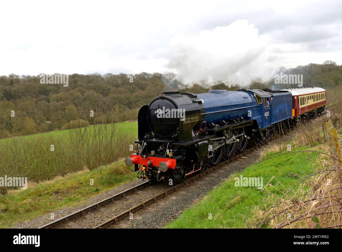 Kidderminster, Worcestershire, UK, 21st March 2024The iconic Class A2 ...